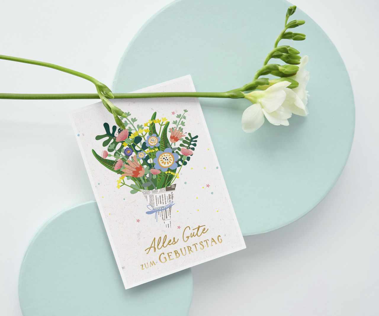 Postkarte Alles Gute | Bolanz
